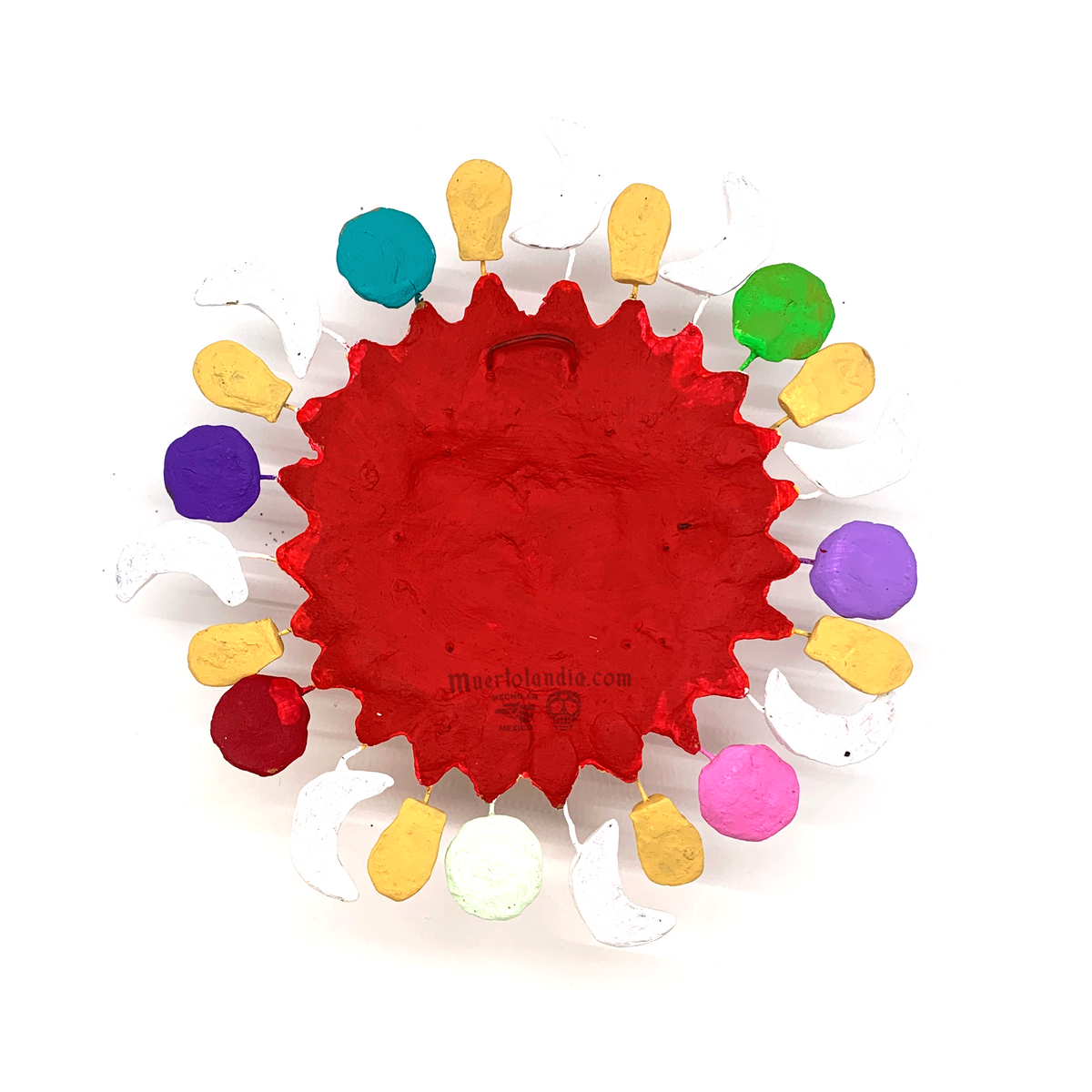 Handmade Sol Mexicano de Barro - Mexican Clay Sun – Muertolandia.com