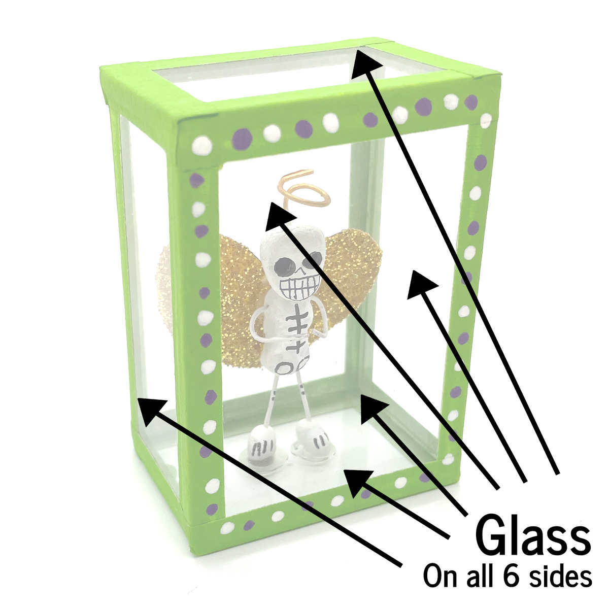 Handmade Window Shadow Box Nicho - See Through Series - Angelito ...