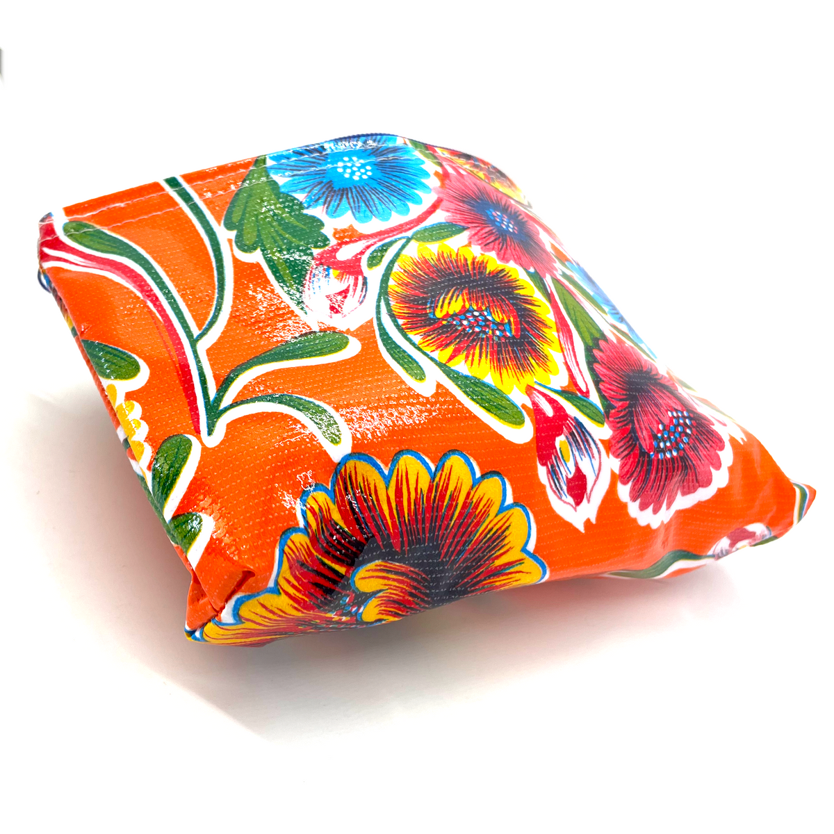 Handmade Mexican Oil Cloth - Large Pouch – Muertolandia.com