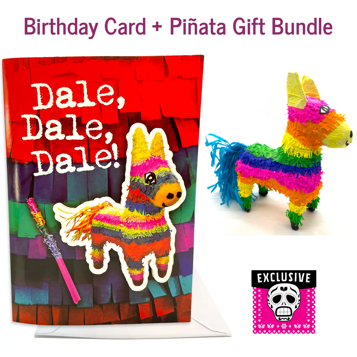 Dale, Dale, Dale Musical Birthday Card + Piñata Gift Bundle ...